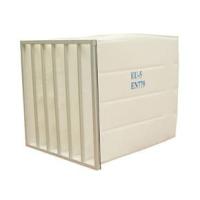 China F6 Air Intake Pocket Filter Synthetic Media Air Handling Unit Filter for Clean Room for sale