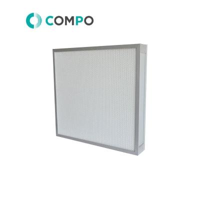 China Aluminum Frame HVAC Hepa Filters 24x24 Inch High Temperature Resistance for sale