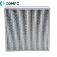 China Deep Pleat HVAC Hepa Filters H10 H11 H12 H13 H14 Hepa Air Purifier for sale