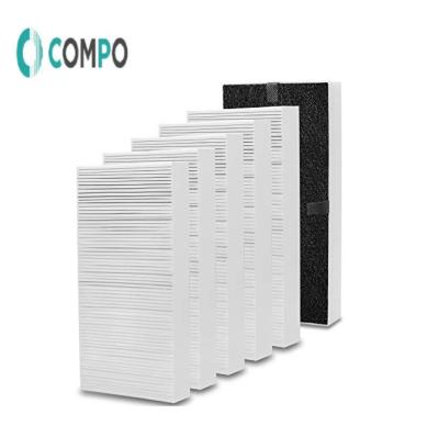 China 99.97% Air Purifier Filters With Hepa Filtration Grade And ABS Frame for sale