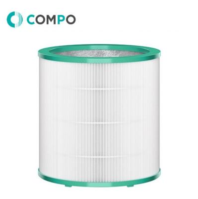 China Fit For Dysons TP00 TP02 TP03 HEPA Air Purifier Filter Replacement With Glass HEPA Activated Carbon Filter for sale