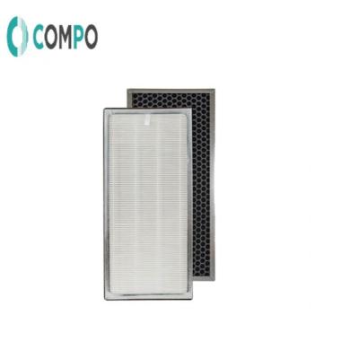 China Hotel H13 Ture Hepa Air Purifier Filters Replacement For Medify Ma-40 for sale