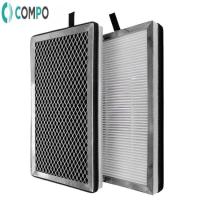 China PP Meltblown Air Purifying Hepa Filter Replacement For Medify Ma-15 for sale