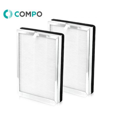 China 3 In 1 True HEPA Pre Air Filter H13 Activated Carbon Medify MA-25 Replacement Filter for sale