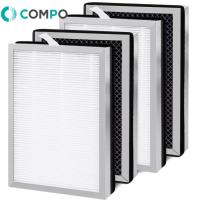 China 3 In 1 True HEPA Pre Air Filter H13 Activated Carbon Medify MA-25 Replacement Filter for sale