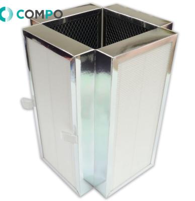 China 3 In 1 H13 True HEPA Air Filter For Medify Ma-50 Air Purifier Parts for sale