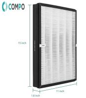 China Hepa Activated Carbon Air Purifier Filters Replacement For TaoTronics TT-AP003 for sale
