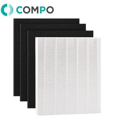 China Customized Activated Carbon Cotton Hepa Filter H13 For Winix D480 Air Purifier for sale