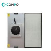 China AC / DC Motor Hepa Filter Fan Units 0.35 - 0.55m/S 1000m3/H 575x1175x375 for sale