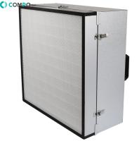 China Low Noise DC Motorized FFU Fan Powered Hepa Filter For Cleanroom for sale