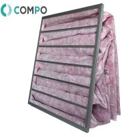 China Customized Synthetic Fiber Ahu Bag Filter F5 F6 F7 F8 F9 Filtration Grade for sale