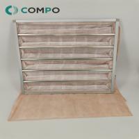 China Fiberglass AHU Filter G4 F5 F6 F7 F8 F9 Hepa Air Conditioning Bag Filter for sale