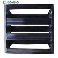 China Custom W Cell Plastic Air Filter Frames Glass Fiber for H14 V Bank HEPA Filter for sale