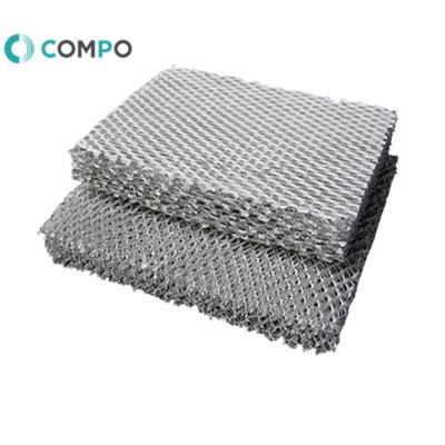 China Replacement Wick Humidifier Filter HEPA Air Filter With Aluminum Foil for sale