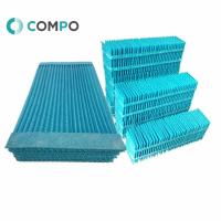 China Moisture Control Wet Curtain PP Pre Filter Fit To Humidifier Machine for sale