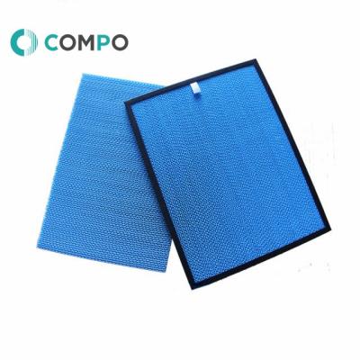 China Multi Layer Blue Humidifier Air Filter Air Purifier Parts Customized for sale