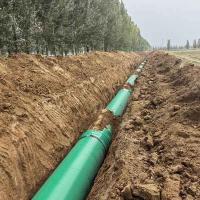 China Fusion Bonded Epoxy Fbe Coated Pipe Anticorrosive Steel Fbe Lined Pipe for sale