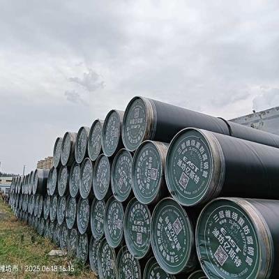 China Sewer Line Metal Water Pipe Anticorrosive Steel 3pe Coating Steel Pipe for sale