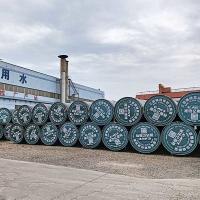 China Pulling 3lpe Coated Pipe Sawh Steel Bored Pipe Spiral Steel Pipe For Construction, Pipelines for sale