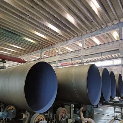 China Corrosion Resistant Spiral Steel Pipe Double Wire Double Sided Submerged Arc Welding Metal Spiral Pipe for sale