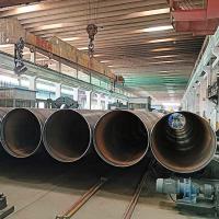China High Strength Spiral Saw Pipes Steel Piles Pipelines To Transport Natural Gas for sale