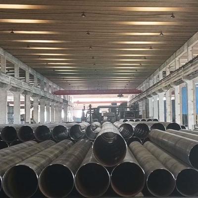 China 6m-12m API 5L Sawh Steel Pipe Spiral Steel Pipe Steel Piles 5-25.4mm Thick for sale
