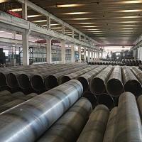 China High Strength Spiral Welded Steel Pipe With Good Bearing Capacity For Industrial And Construction for sale