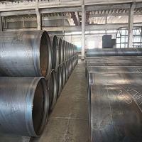 China Spiral Steel Steel Tube Piling For Foundation Piling With 10-24 Inches Diameter And 3/4 Inches Thickness for sale