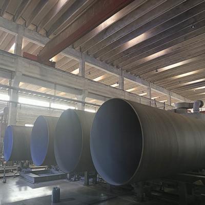 China 219mm-3600mm Spiral Seam Welded Pipe For Oil Gas Water Delivery for sale