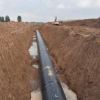 China 6-12m 3pe Coating Steel Pipe 529mm OD 10mm WT 30 Year Lifespan for sale