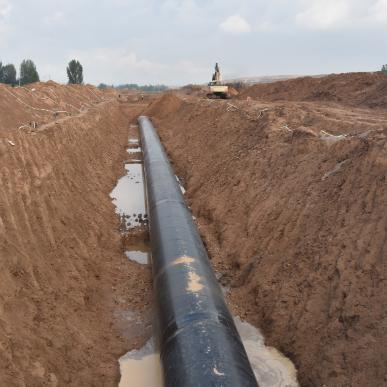 China 6-12m 3pe Coating Steel Pipe 529mm OD 10mm WT 30 Year Lifespan for sale