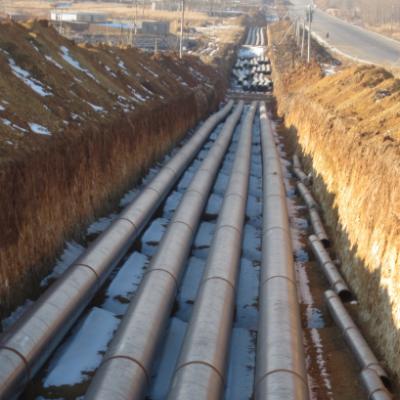 China 3LPe Coated Pipe Anti Corrosion Pipe 820mm OD 14mm WT API 5L Carbon Steel for sale