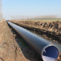 China Carbon Steel 3LPE Coated Steel Pipe 920mm OD 16mm WT For Oil And Gas for sale