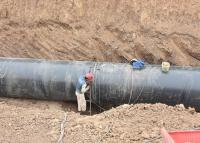 China Oil and Gas Transportation 3lpe Coated Pipe Anti Corrosion 1020mm OD × 16mm WT for sale