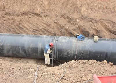China Oil and Gas Transportation 3lpe Coated Pipe Anti Corrosion 1020mm OD × 16mm WT for sale