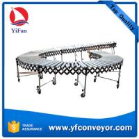 China Gravity Roller Flexible Conveyors applied in loading docks/plant floors/shipping areas for sale