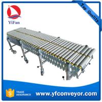 China Gravity Flexible Extendable Double PVC Roller Conveyor for sale