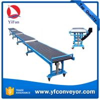 China High Rise Expressway Telescopic Gravity Roller Unloading Conveyor for sale