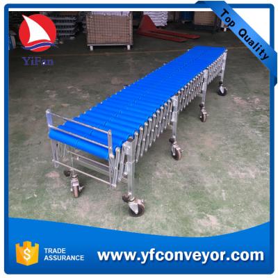 China Flexible Gravity Double PP Roller Conveyor for sale