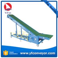 China Long distance mobile truck container loading belt conveyor from China for sale