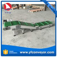 China Aluminum Cleated PVC Belt Conveyor for sale