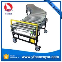 China Flexible Powered Loading Unloading Roller Conveyors for sale
