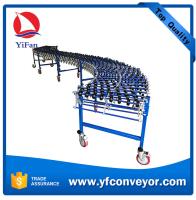 China 24'' Self Tracking Gravity Plastic Skate Wheel Conveyor for sale