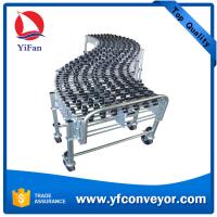 China Expandable and Gravity Steel Skate Wheel Conveyor for sale