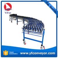 China 24'' Self Tracking Gravity Plastic Skate Wheel Conveyor for sale