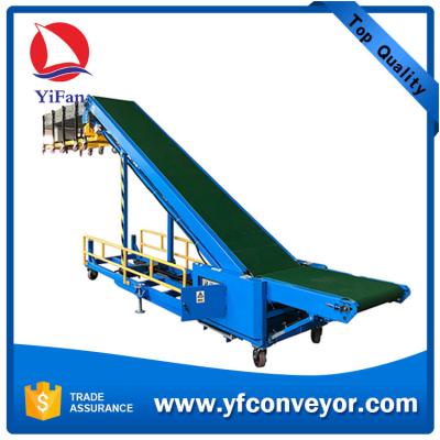 China Truck Loading Conveyor Machine ,PVC Belt Conveyor for sale