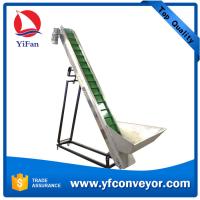 China Hopper Charging Conveyor in Stainless Steel frame for sale