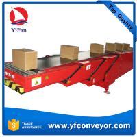 China 40ft Container Loading Unloading Telescopic Belt Conveyor with Hydraulic Lift for sale