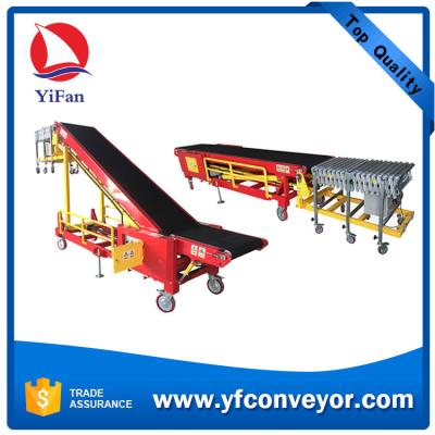 China Small Truck Loading Unloading Conveyor for sale