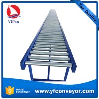 China Inclined mobile gravity roller conveyor system for store carton,boxes,packages in warehouse for sale